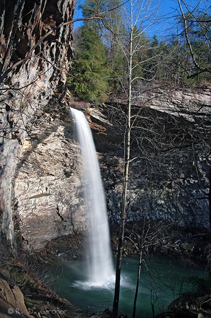 Ozone Falls Tennessee Waterfall